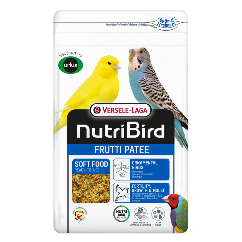 Versele Laga NutriBird (Orlux) Frutti Patee Garden Feathers Bird ...