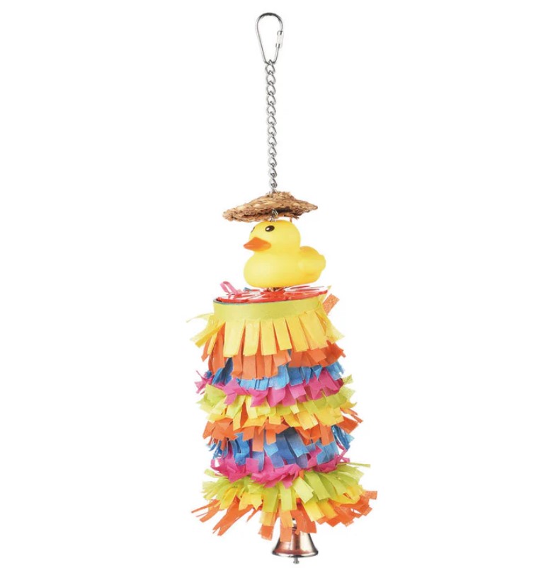Duck Pinata Toy Garden Feathers Bird Supplies | Poultry Supplies | Cage ...