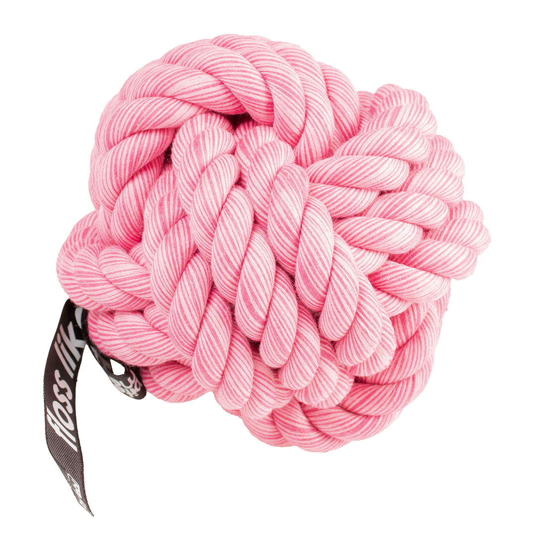Bite Me - Ballin Braided Ball (Pink) Garden Feathers Bird Supplies ...