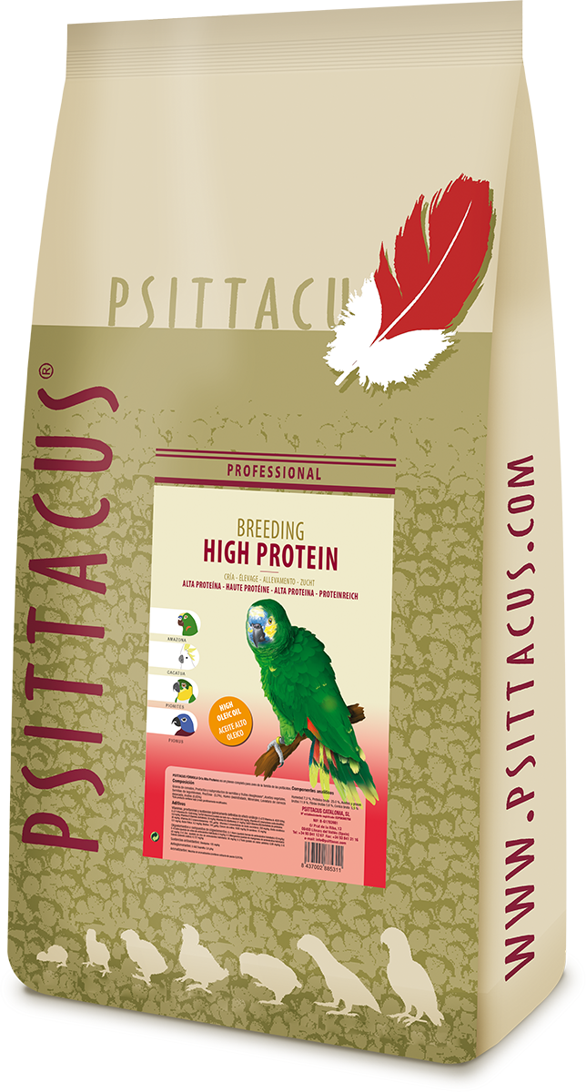 Psittacus Breeding High Protein 12kg Garden Feathers Bird Supplies ...